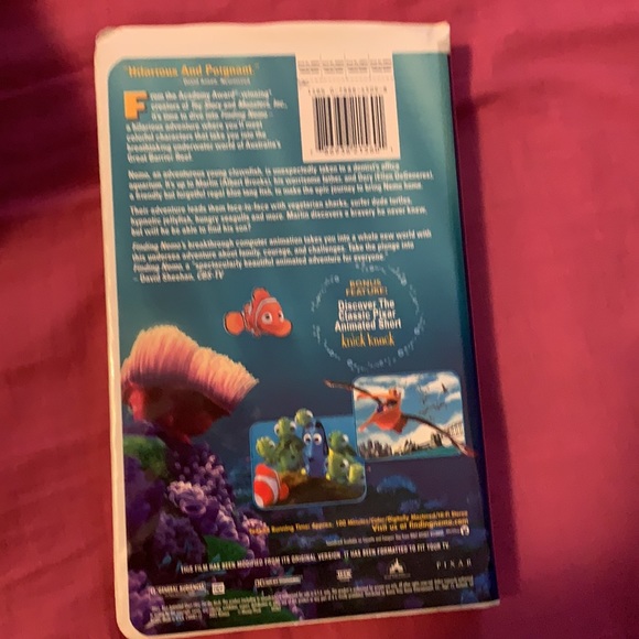 Disney | Other | Finding Nemo Vhs | Poshmark
